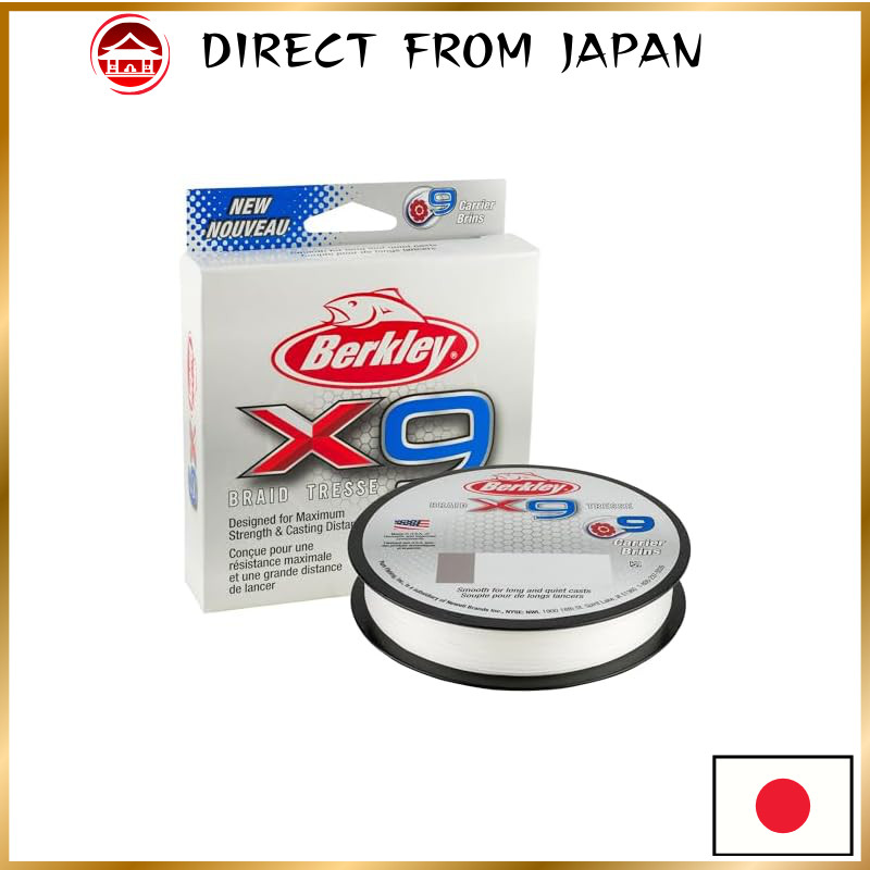 Berkley PE Line X9 20lb (1.5号) 150m Crystal (White) | Shopee Malaysia