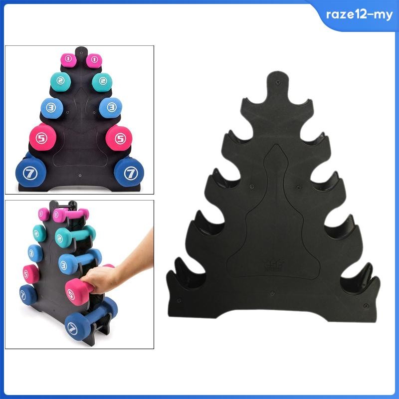 [RazecaMY] Portable Dumbbell Rack Hand Weight Storage Holder Office 5 ...