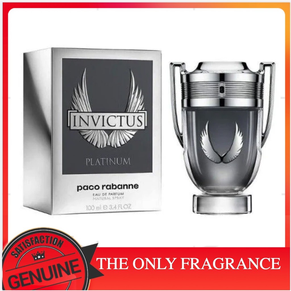 Paco Rabanne Invictus Platinum Eau de Parfum Tester 100ML [Original ...