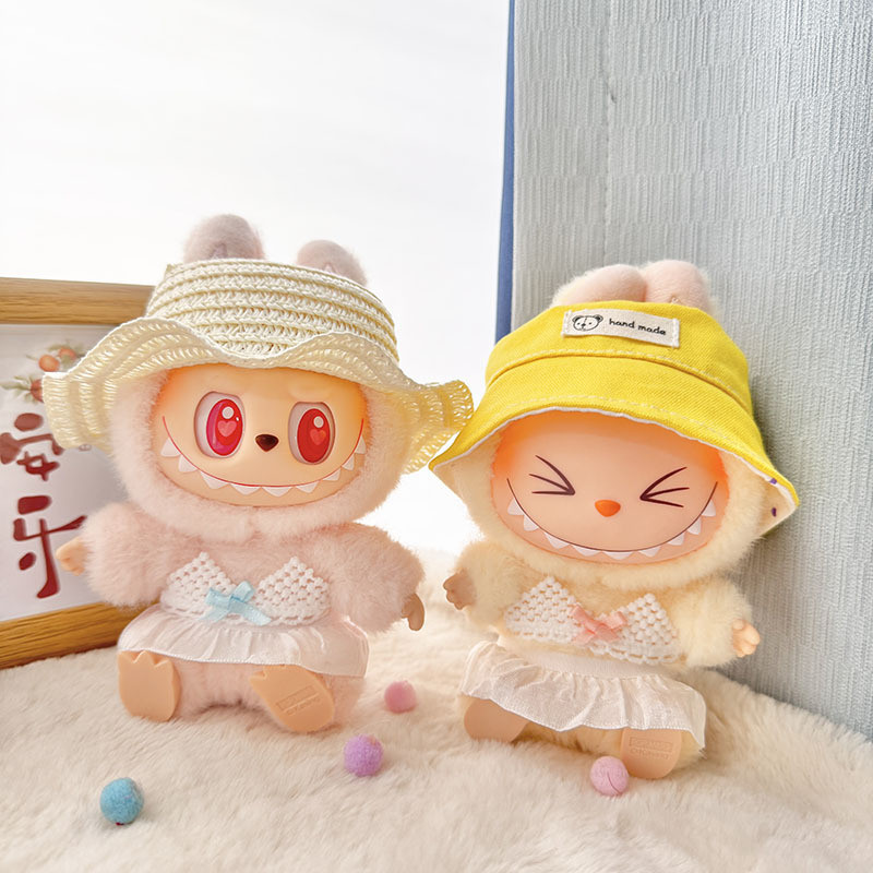 17cm Labubu doll clothes Only clothes] 12th Generation Labubu clothes ...