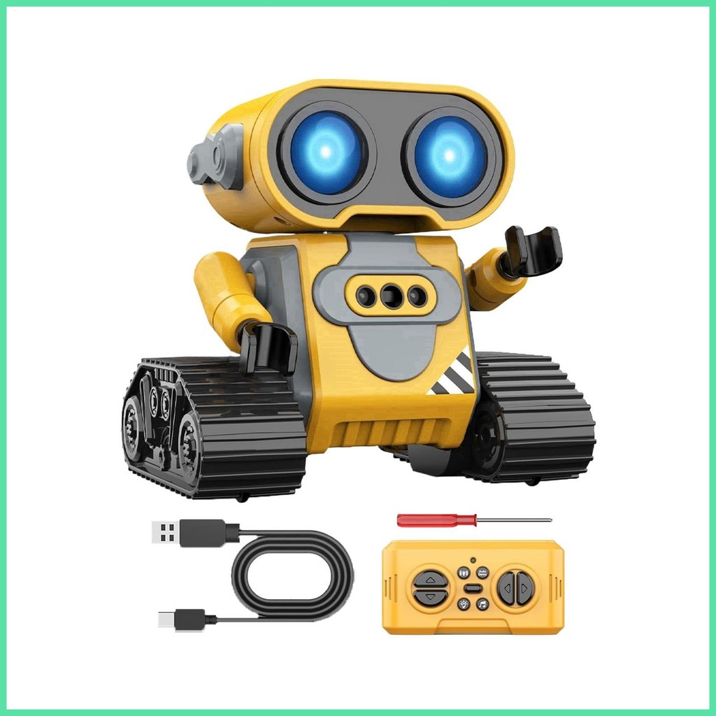 Robot for Kids Electric Toys Interactive RC Robot Preschool Learning ...