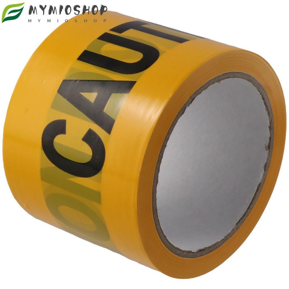 MIOSHOP Yellow Caution Tape Roll, Safety Barrier Hazard Halloween ...