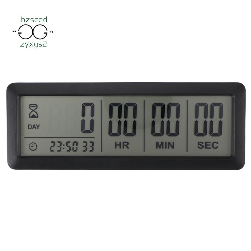 Big Digital Countdown Days Timer Clock - 999 Days Count Down Clock ...
