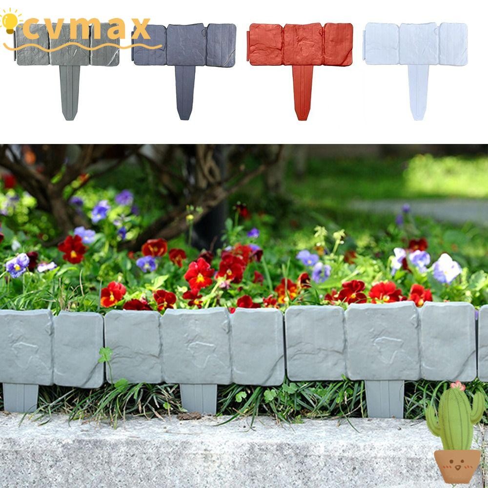 CYMX Plastic Fence, Garden Supplies Flower Pot Decoration Lawn Border ...