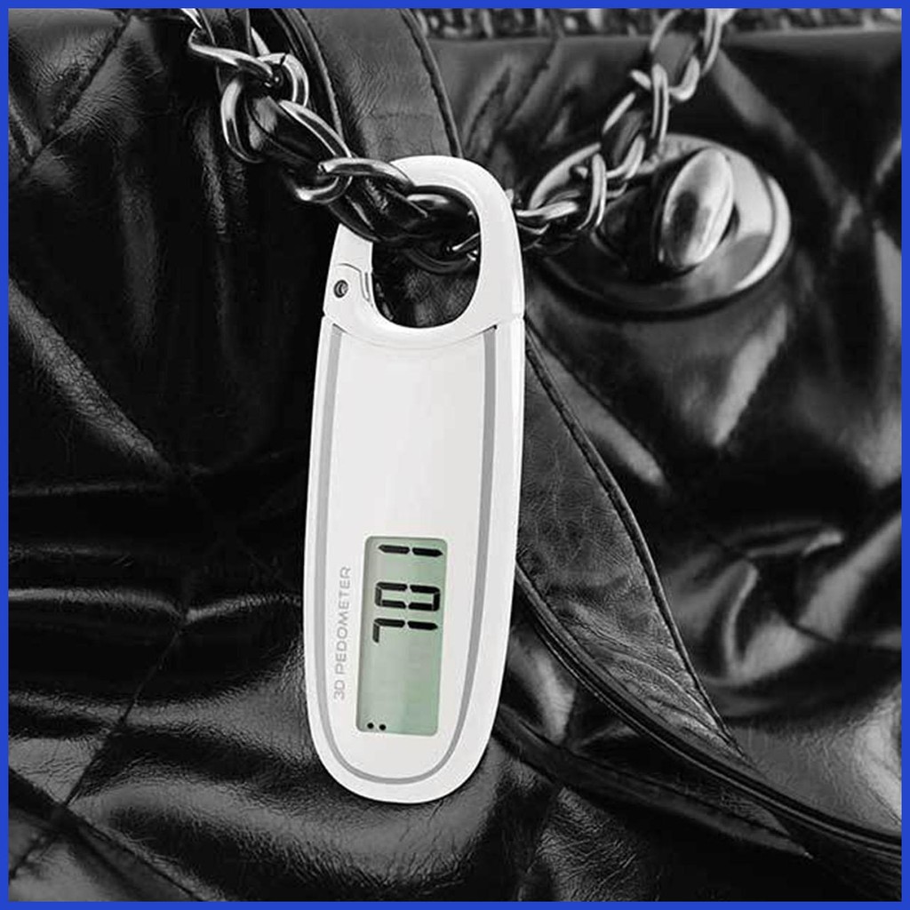 Clip On Pedometer Step Counter For Walking Large Digital Display Step ...