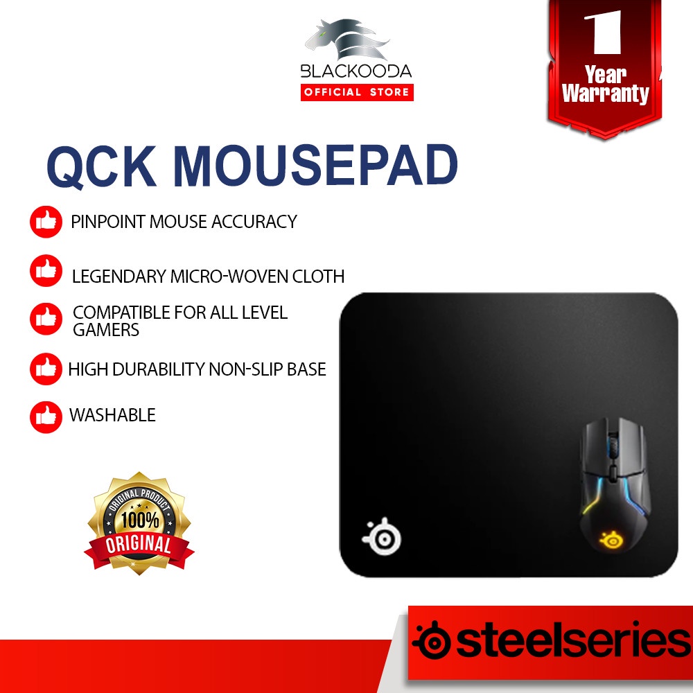 SteelSeries QCK/QCK HEAVY Series Mousepad | Shopee Malaysia
