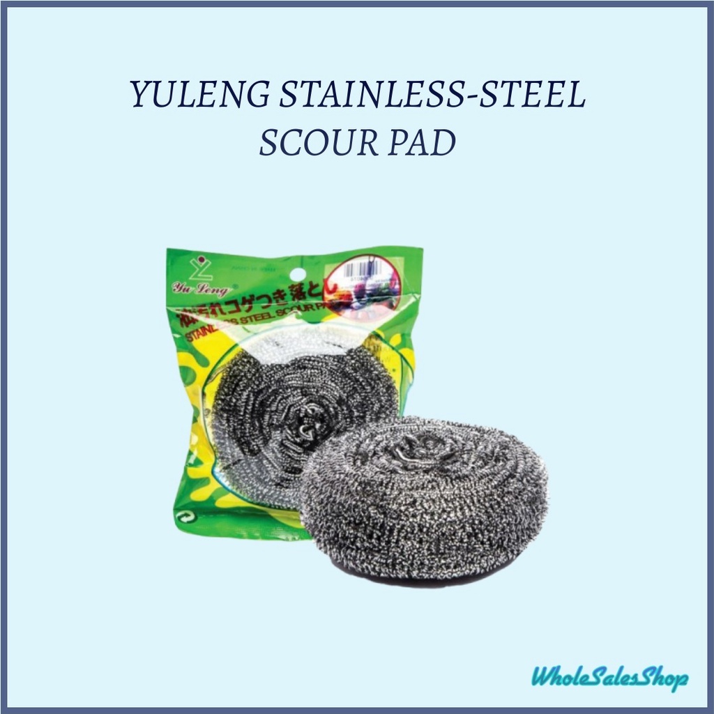 STAINLESS STEEL SCOUR PAD / STAINLESS STEEL CLEANING BALL / BERUS DAWAI ...