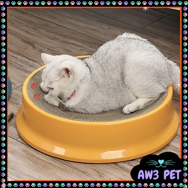 Plastic Scratcher Bowl 43CM Extra Large base Cat Scratcher Board ...