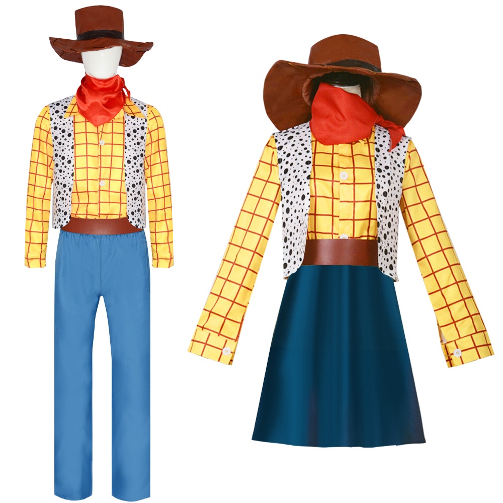 Toy Story cos clothing Woody Men Women Style cosplay cosplay party ...