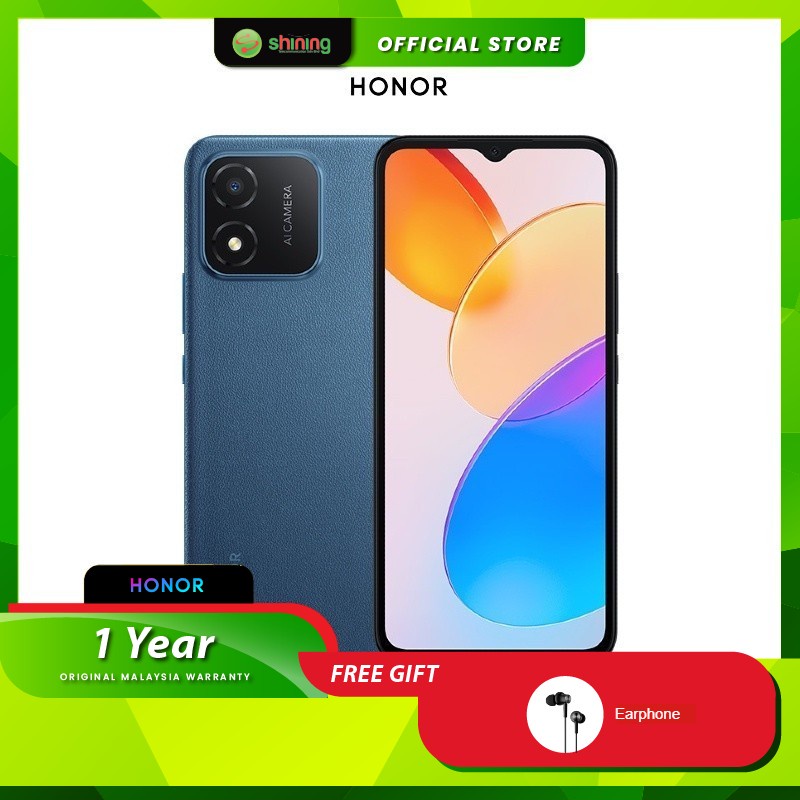 Honor X5 (VNA-LX2)(32GB ROM 2GB RAM)(Ocean Blue) | Shopee Malaysia