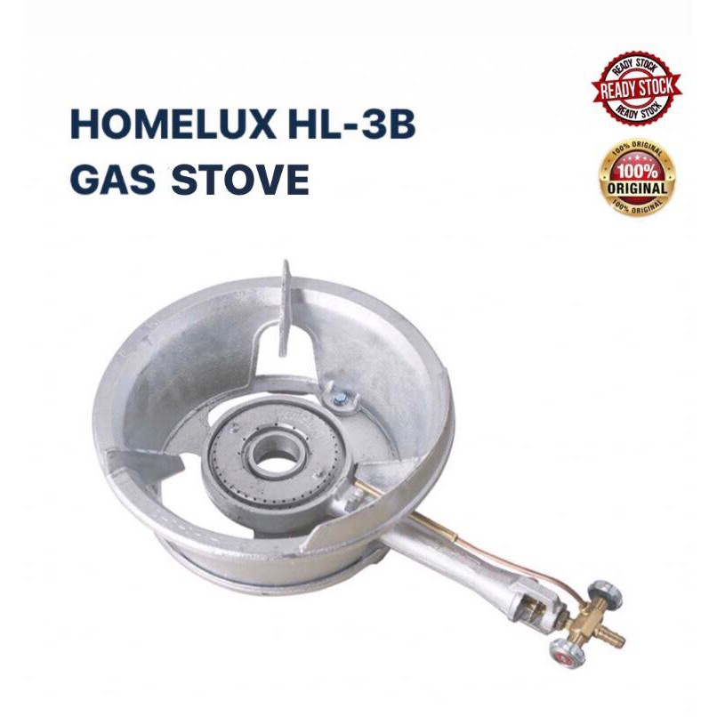 𝐊𝐈𝐓𝐂𝐇𝐄𝐍 𝐏𝐑𝐎 | HOMELUX HL-3BS Low Pressure Cast Iron Gas Stove / Dapur ...