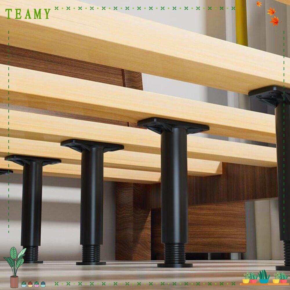 TEAMY Bed Beam Support Telescopic Bed Bottom Cabinets Nightstand ...