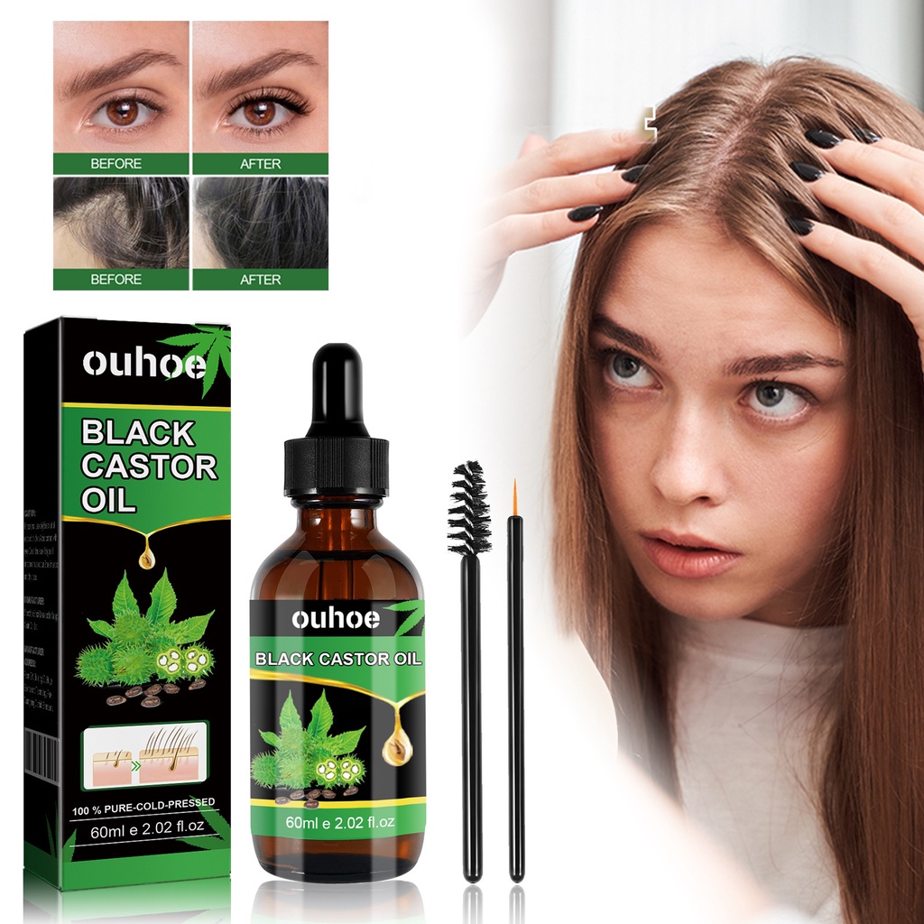 Castor Oil Organic Cold Pressed Unrefined Jamaican Black Castor Oil