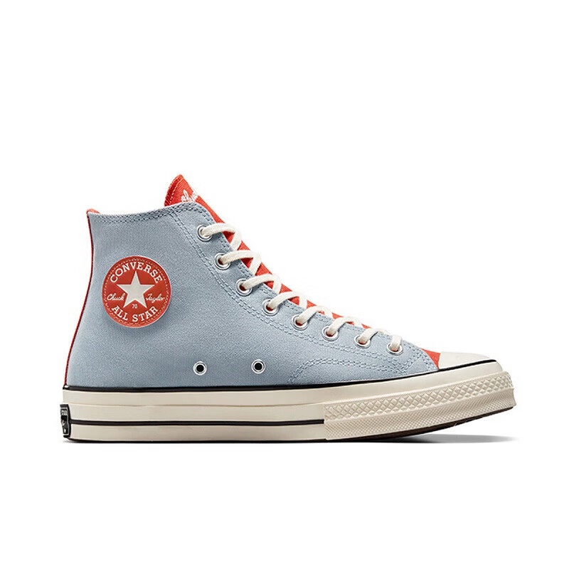 CONVERSE Chuck 1970s C Letter Light Blue Embroidery Two Colors Logo ...