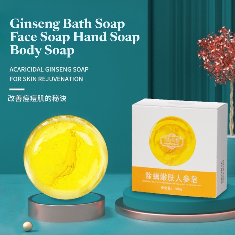 Ginseng Bath Soap Face Soap Body Soap Hand Soap Sabun Cuci Muka Sabun ...