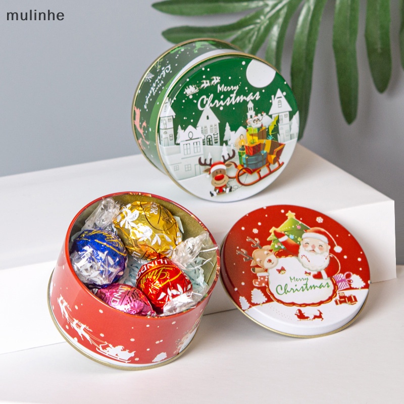 mu Metal Cookie Box Christmas Gift Box Candy Storage Containers ...