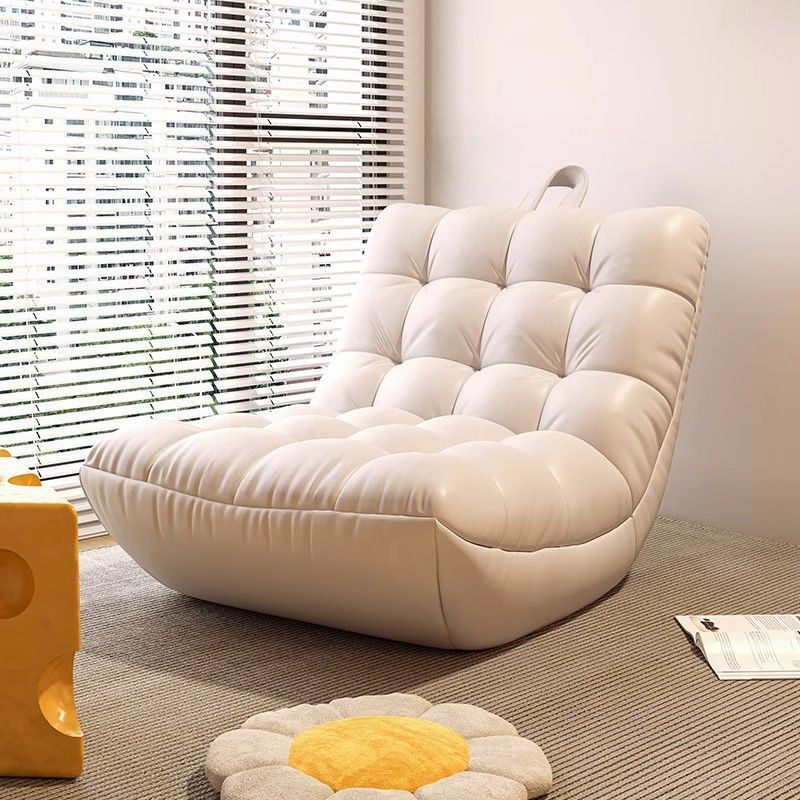 Lazy person sofa reclining sleepable bedroom balcony chaise tatami ...