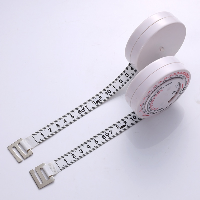 150cm Large Circular BMI Health Tape Measure Telescopic Plastic Tape ...