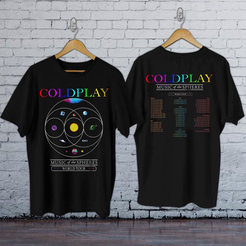 2022 Coldplay Music Of The Spheres Tour Shirt, Coldplay Tour T-Shirt ...