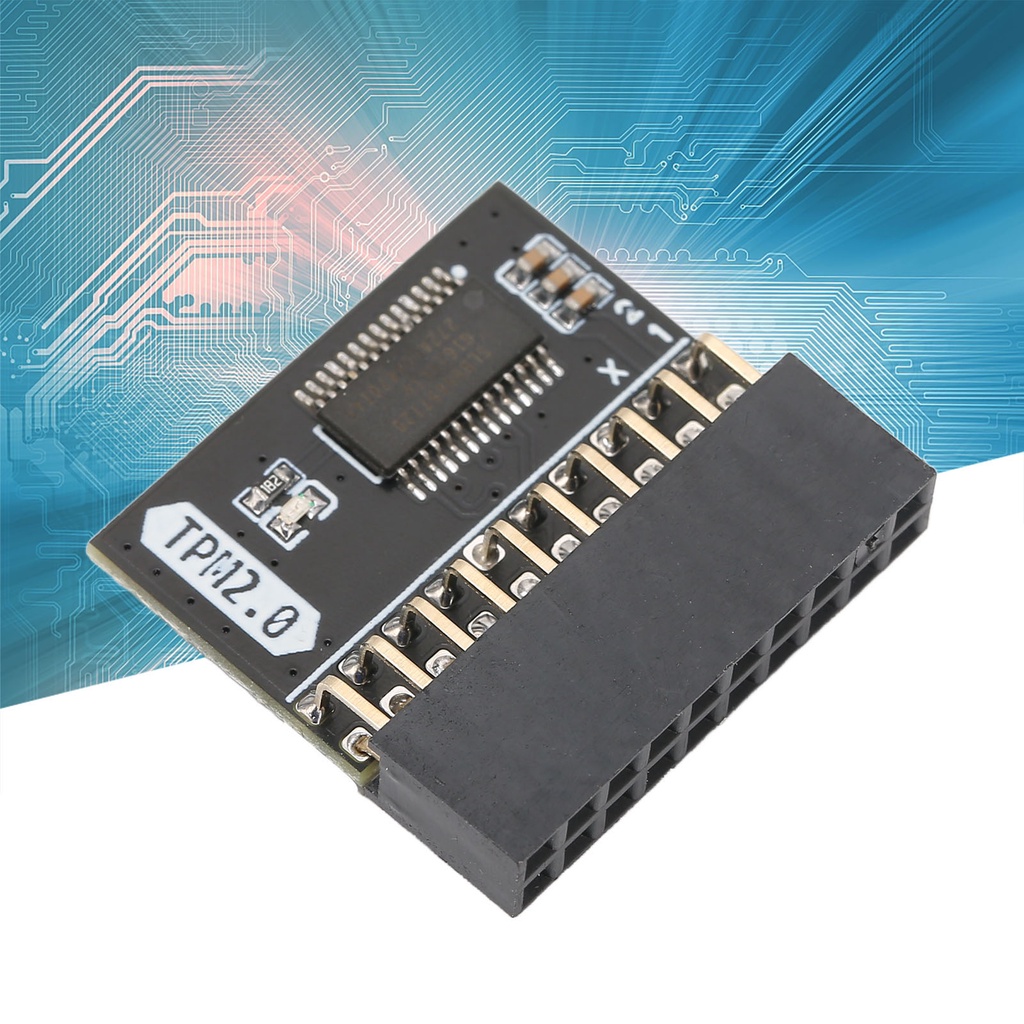 TIM- TPM 2.0 Encryption Security Module 20Pin 2 10P Standalone Crypto Processor TPM 2.0 Module ...