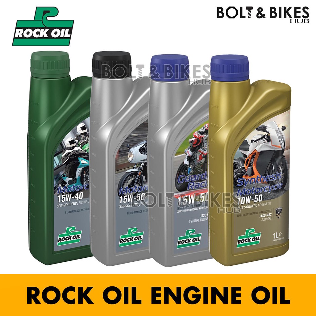 Rock Oil Motorcycle Engine Oil 4T Automotive | Shopee Malaysia