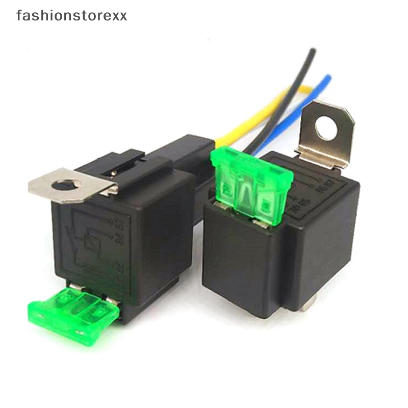 [fashion] 1Pc 4Pin/5Pin 30A Auto Relay With Fuse Coil Voltage 12V/24V ...