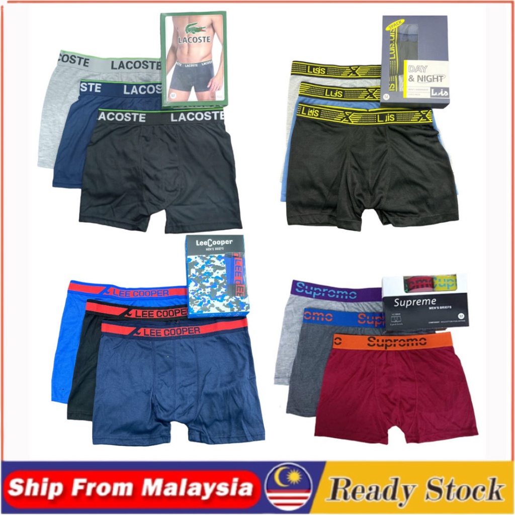 RENOMAN MEN BOXER 3 pcs IN 1 BOX - SPENDER -MEN UNDERWEAR AW1 ...