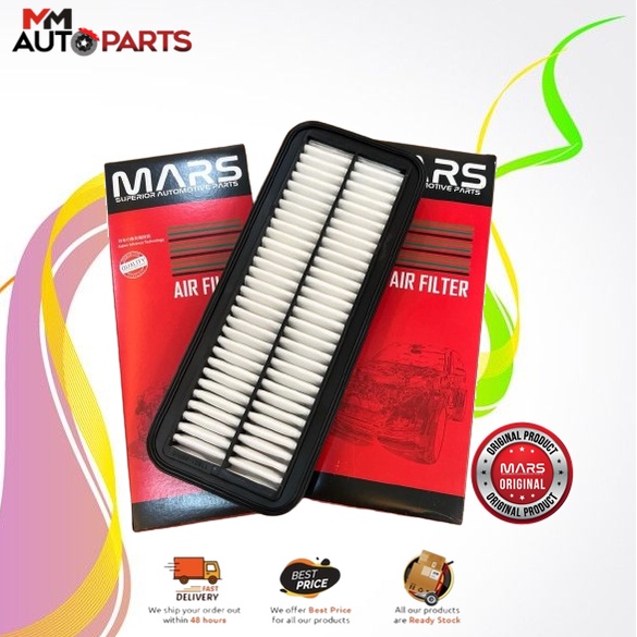 🚨 ORIGINAL 🚨 MARS PERODUA AIR FILTER FOR MYVI 1.3/1.5 & ALZA (17801 ...