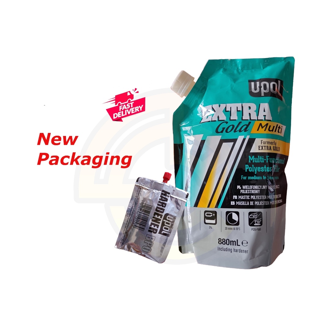Car Putty Filler Upol Extra Gold Polyester Filler/Car body repair ...