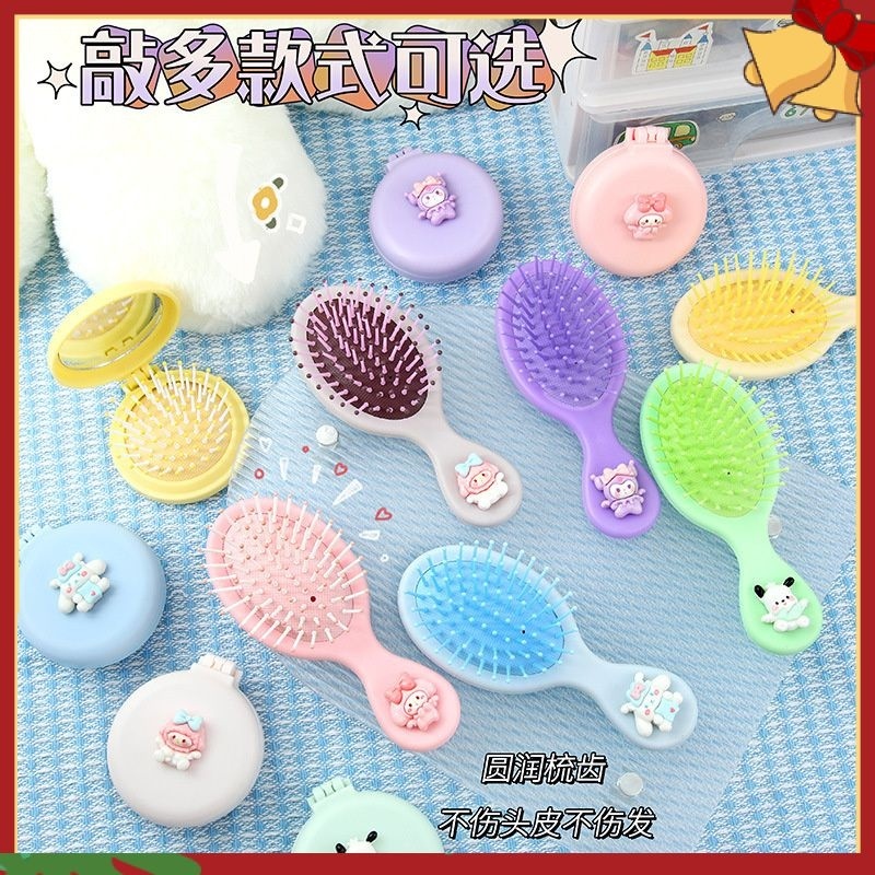 Sanrio Handheld/folding Comb Cute Hello Kitty Pochacco Kuromi ...