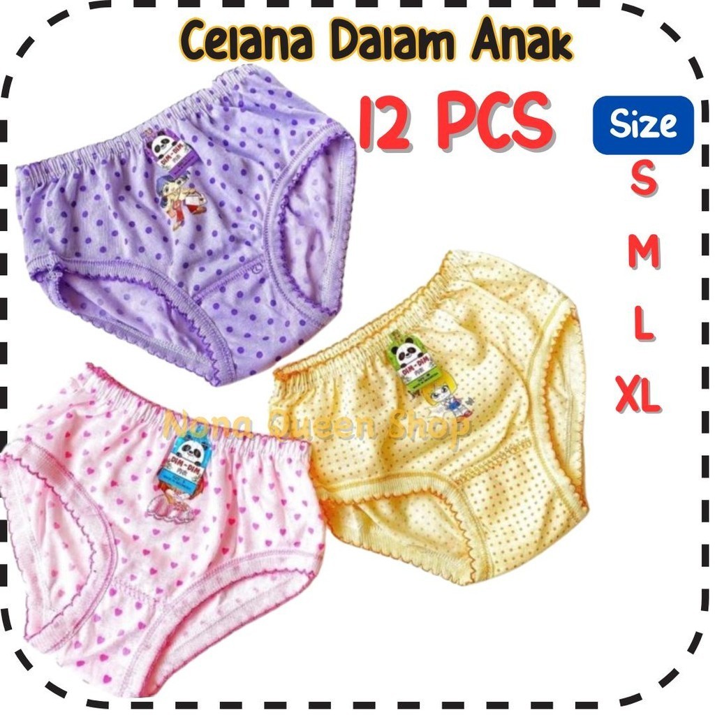 12 PCS DIM DIM Girls' Underwear / Wholesale Women's CDs WHOLESALE ...