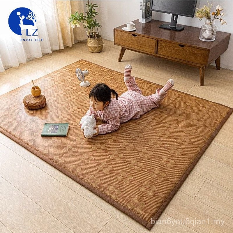 Summer Ice Rattan Cool Mat Sleep Mat Japanese Tatami Mat Nap Mat Home ...