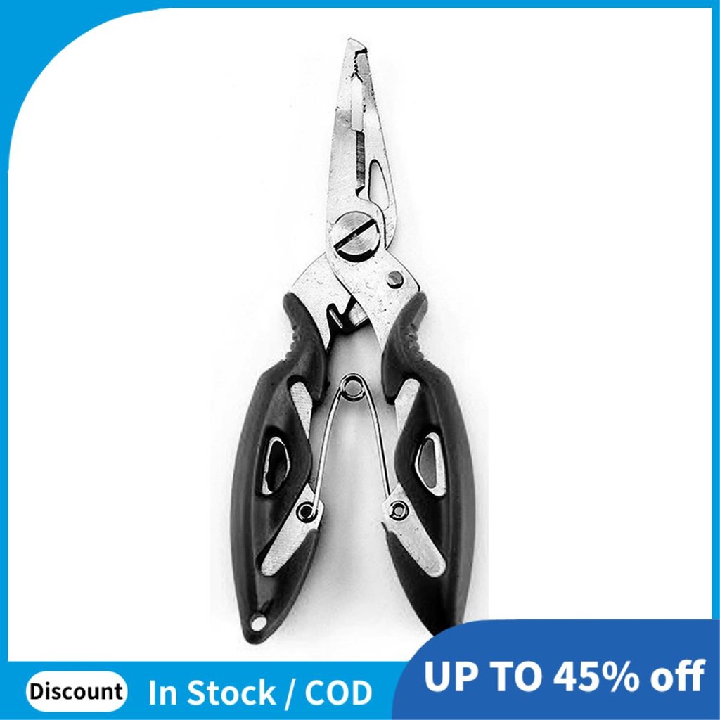 Fishing Pliers Cutter Braided Line Lure Bait Scissors Fishing Gear Fish ...