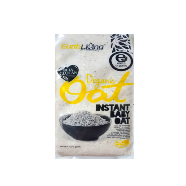 Earth Living Organic Instant Baby Oat 500g | Shopee Malaysia