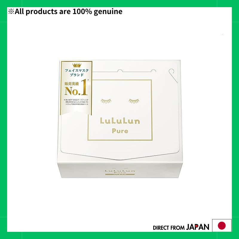 LULULUN Pure 32 Sheets Face Mask, Hydrating (Translucent White Mask) | Shopee Malaysia
