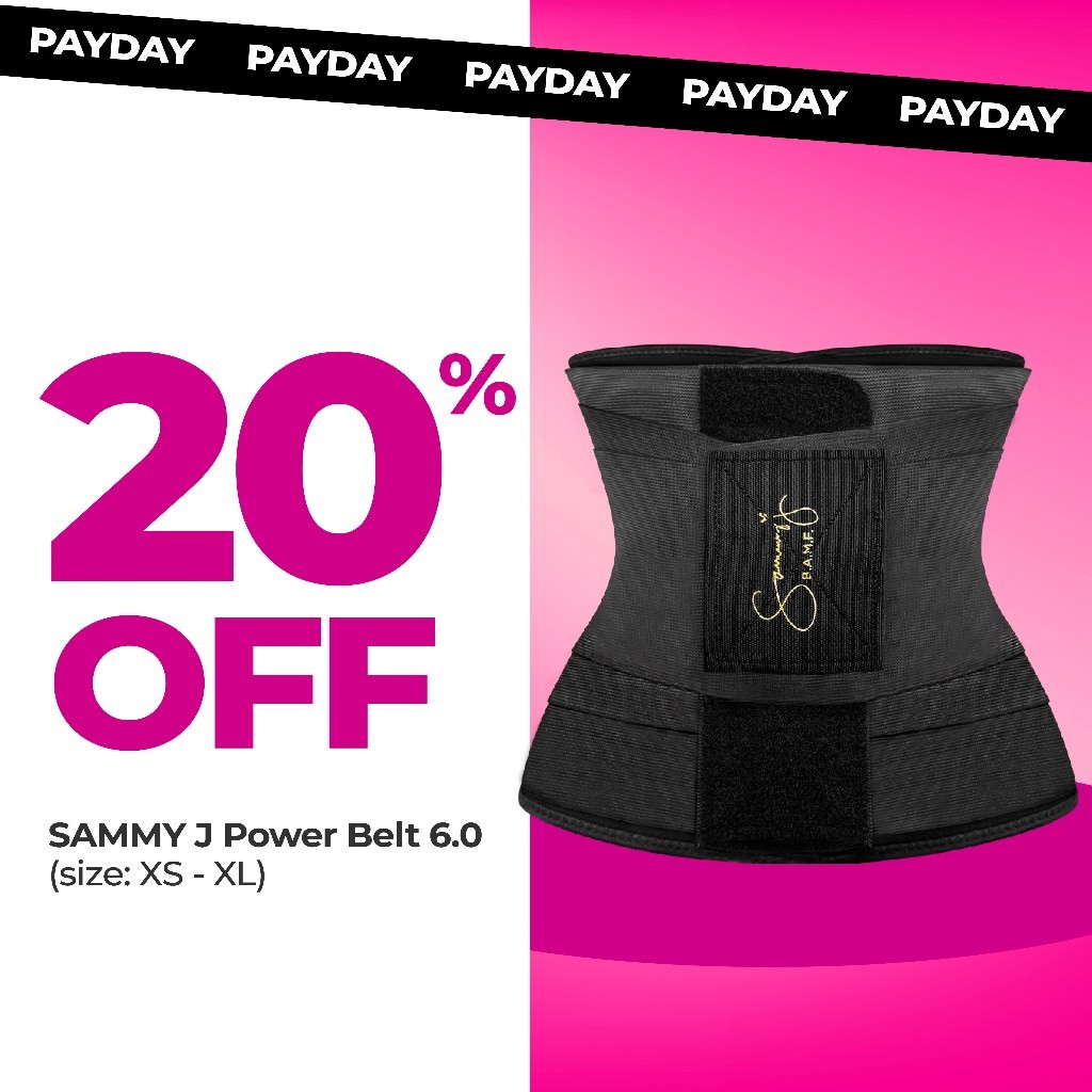 SAMMY J POWERBELT Sammy j 6.0slim belt waist trainer women corset 2 in ...