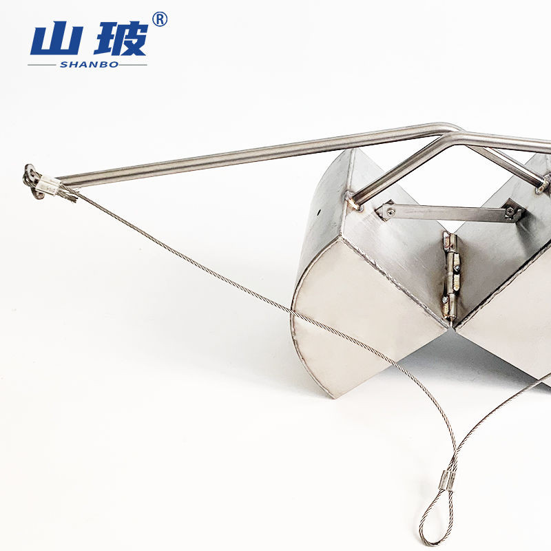 Stainless Steel Grab Bucket Type Mud Picker Soil Underwater Sinking ...