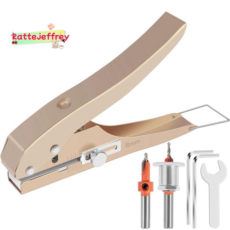 Single Hole Punch 8mm Heavy Duty Hole Puncher Edge Banding Punching ...