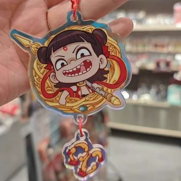🔥 Anime keychains 🔥 Nezha movie merchandise HOTSELLING bag pendants ...