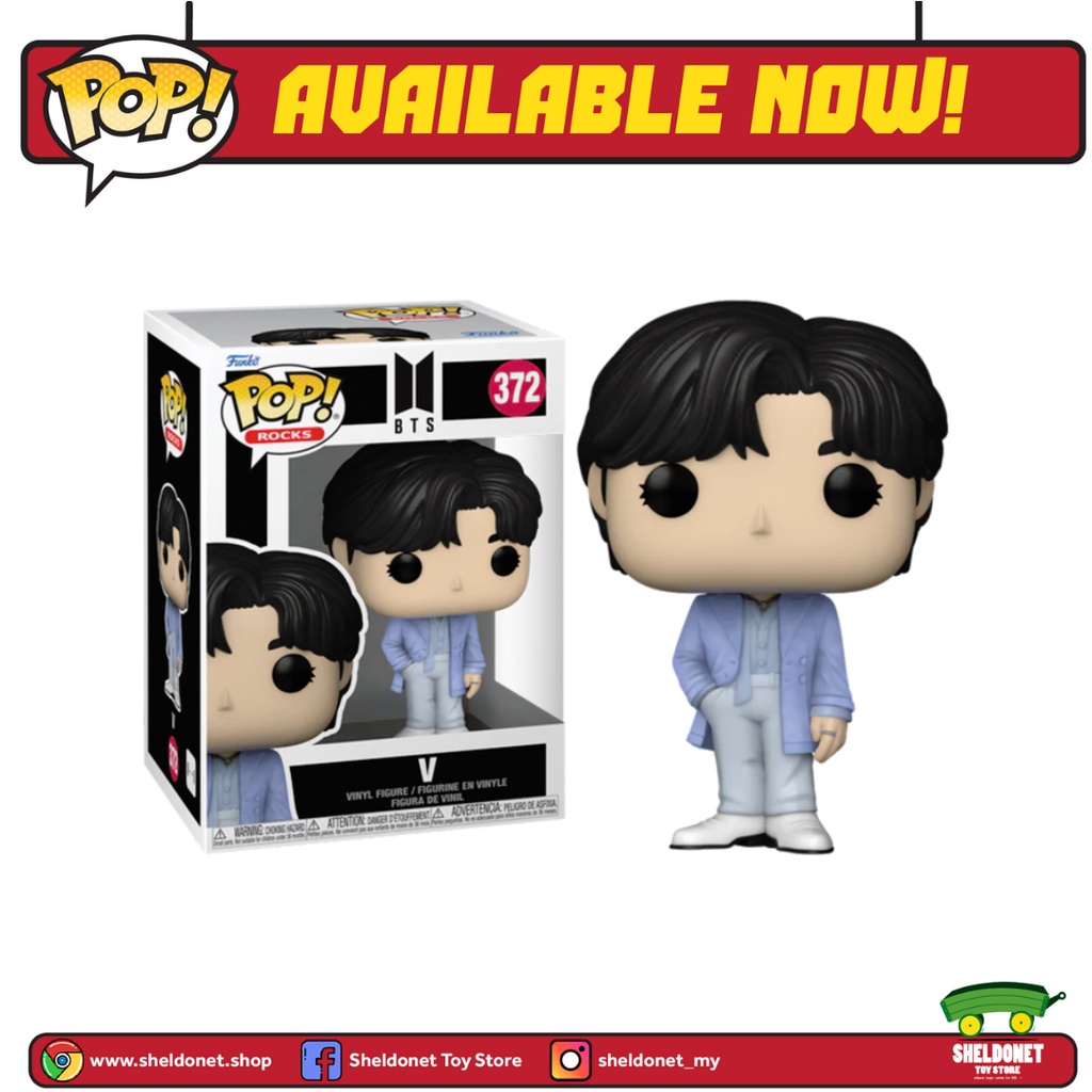Funko Pop! Rocks: BTS (Proof) - V | Shopee Malaysia
