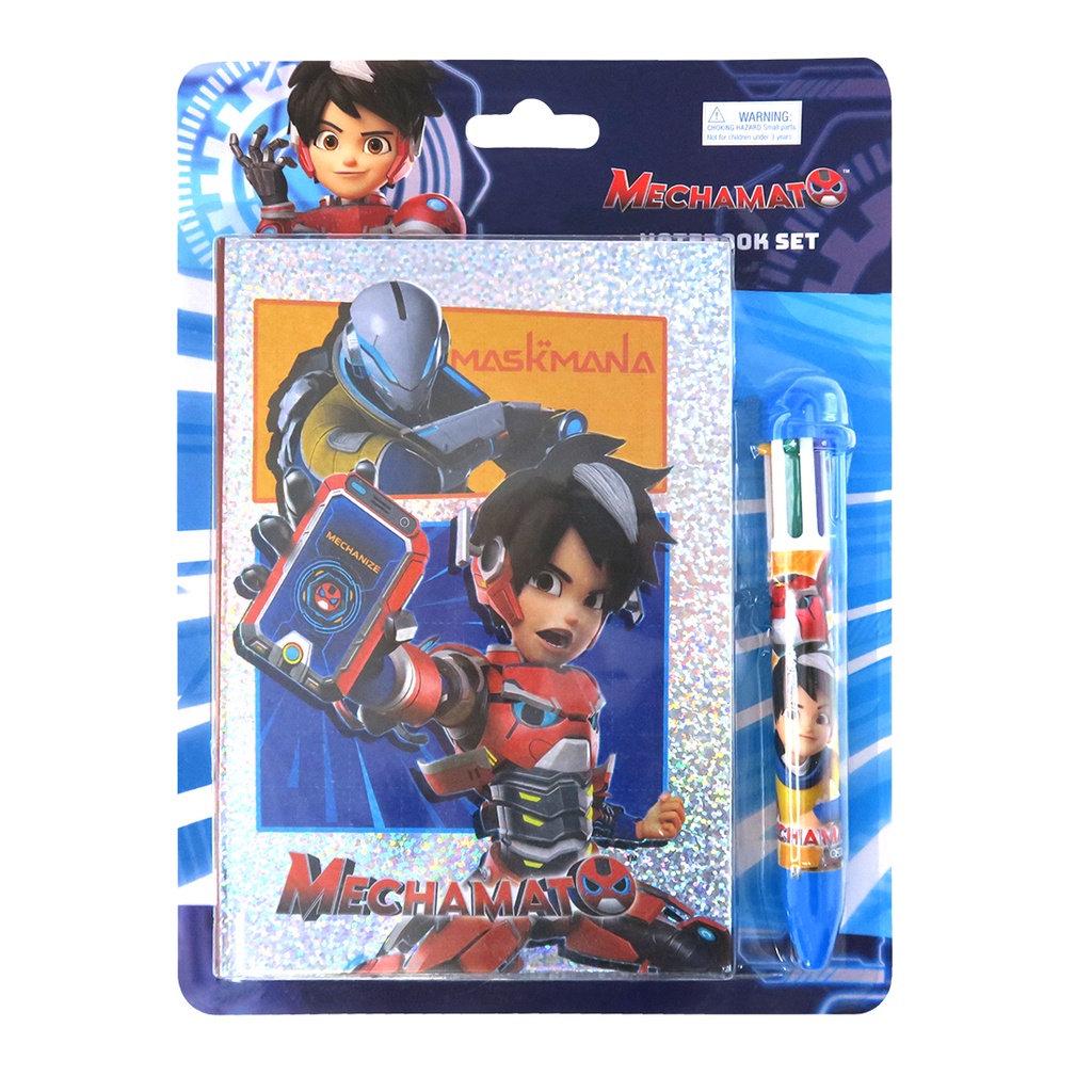 Mechamato Note Book Set (8536) | Shopee Malaysia