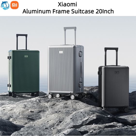 Xiaomi Mijia Aluminum Frame Suitcase Password Suitcase Aluminum Alloy ...