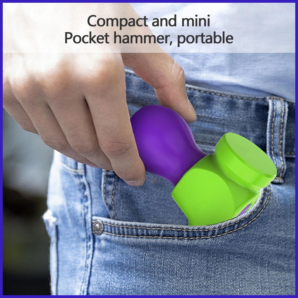 Hammer Toy Gravity Toy Hammering Pounding Fidget Toy Portable Pocket ...