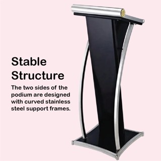 Ready Stock Rostrum Podium stand Speaker Stage Reception Lecture Hall ...