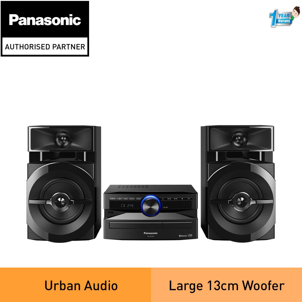 PANASONIC SC-UX100 HIFI SYSTEM 300W BLUETOOTH SC-UX100GSXK | Shopee ...