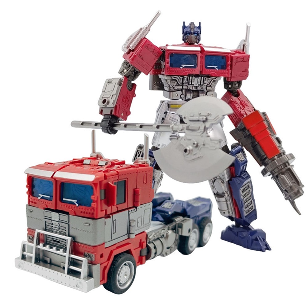 17cm Robot Optimus Prime Figure Transformable Toys Cybertron Sai Star ...