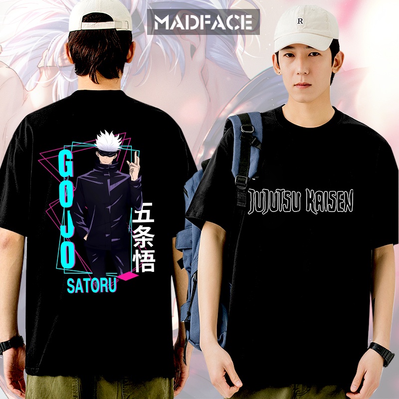 Jujutsu Kaisen Anime Shirts (Saturo Gojo) T-shirt Short Sleeve 3D ...