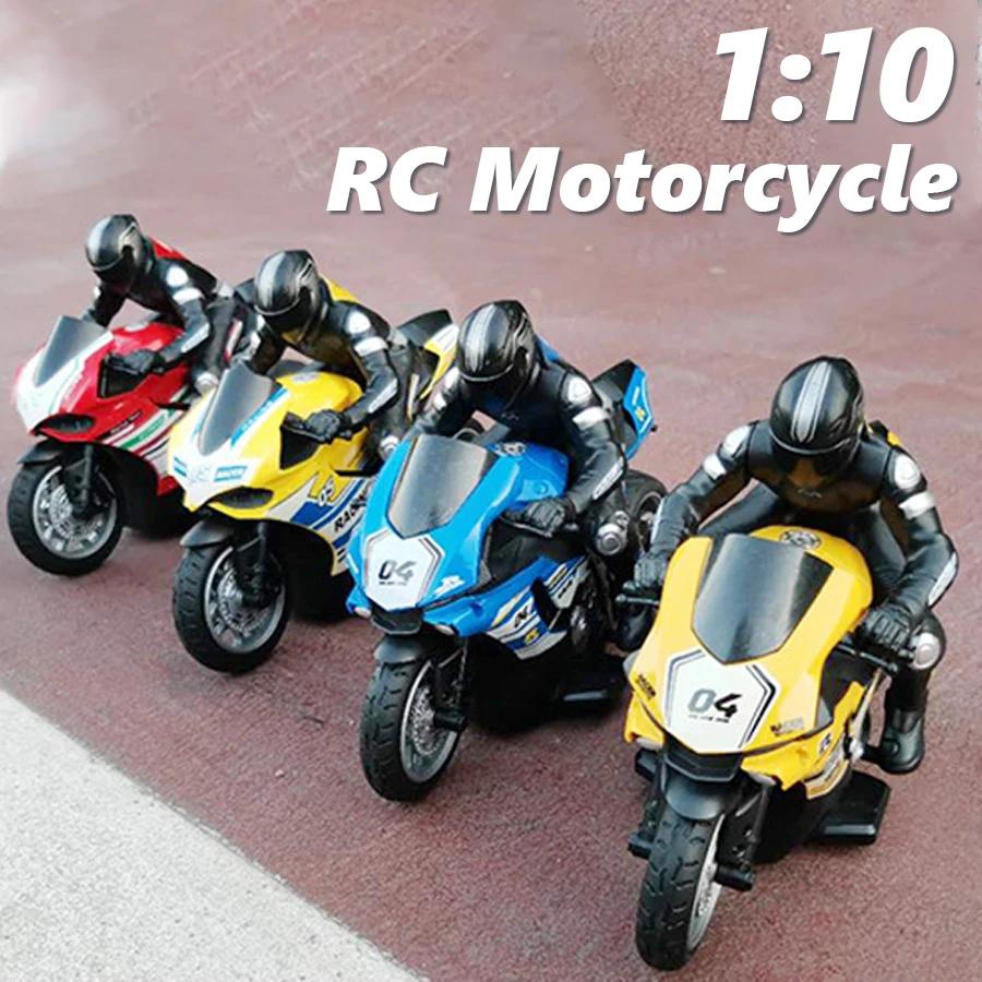 Rc Motorcycle 1: 10 2.4G 4Ch Electric Drift Motorcycle for Children ...