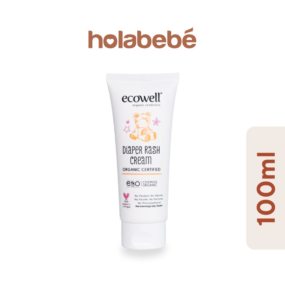 Ecowell Organic Diaper Rash Cream (110G) | Shopee Malaysia