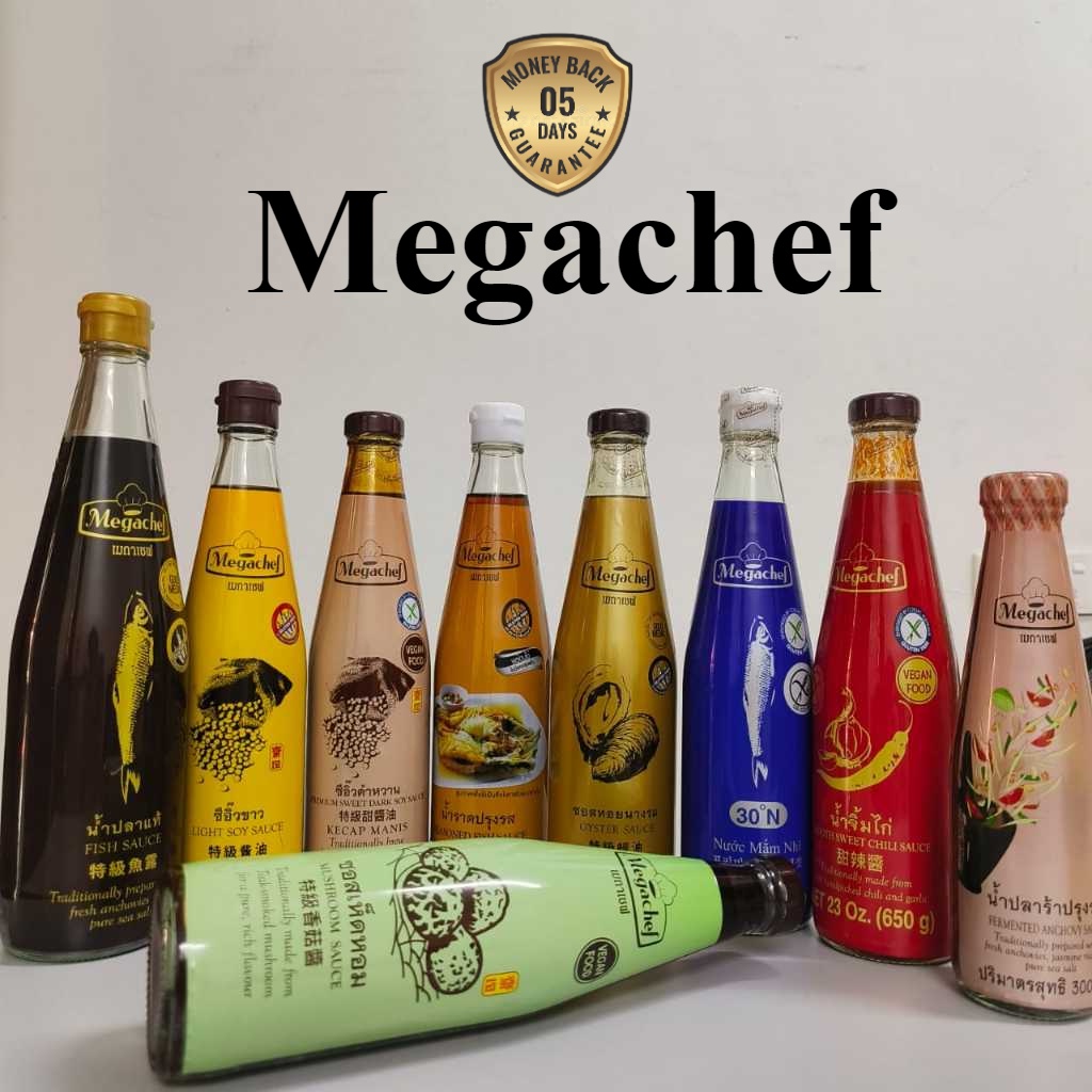 🔥 600ml Megachef Oyster Sauce Megachef Fish Sauce Siam Megachef Fish ...